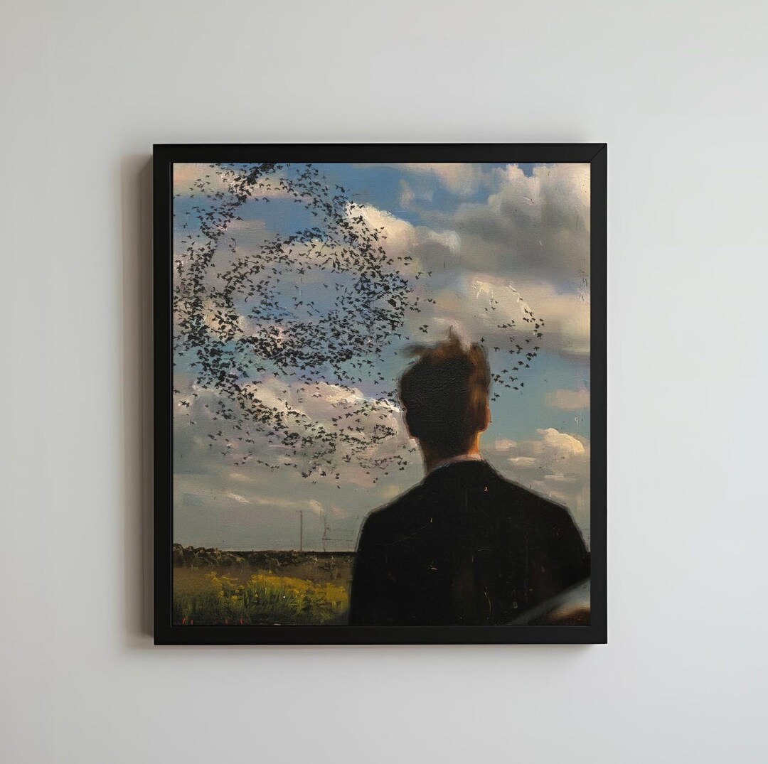 Rust Cohle True Detective Art Print – Time is A Flat Circle (digital ...