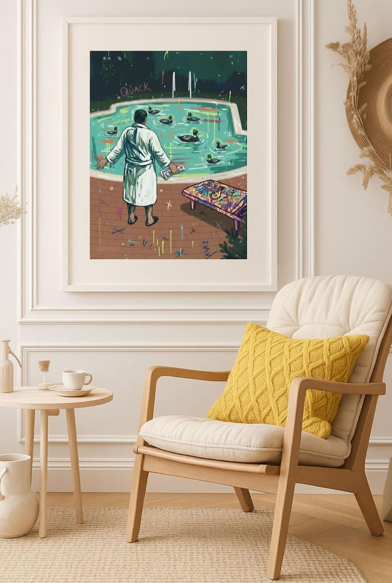Tony Soprano Ducks Art Print – Iconic TV Scene (digital Download) - Etsy