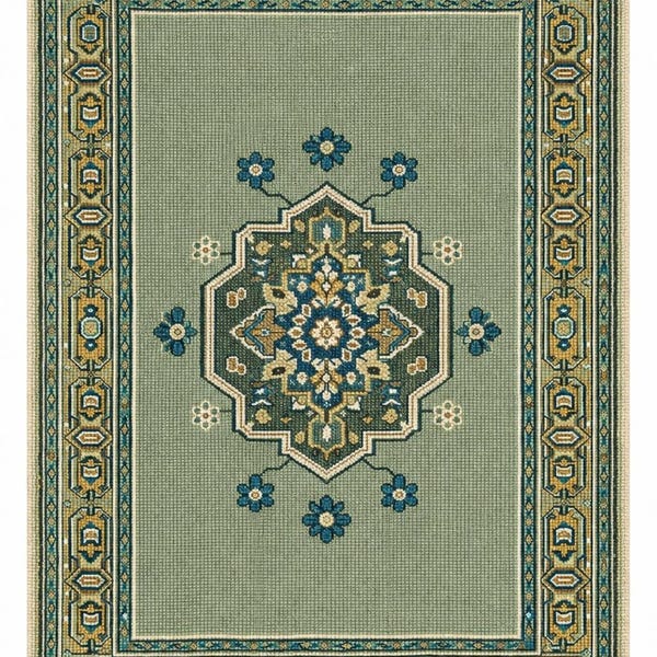 Sage Rug 6x8 - Etsy
