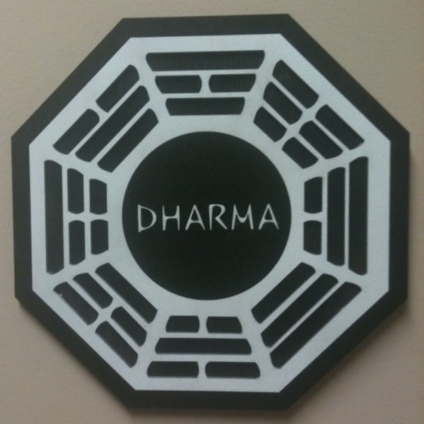 Lost Dharma Wall Art - Etsy