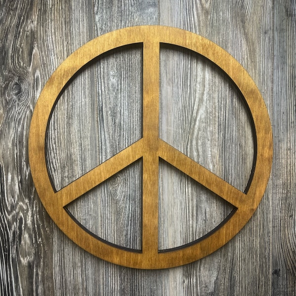 Peace Sign Wall Art - Etsy