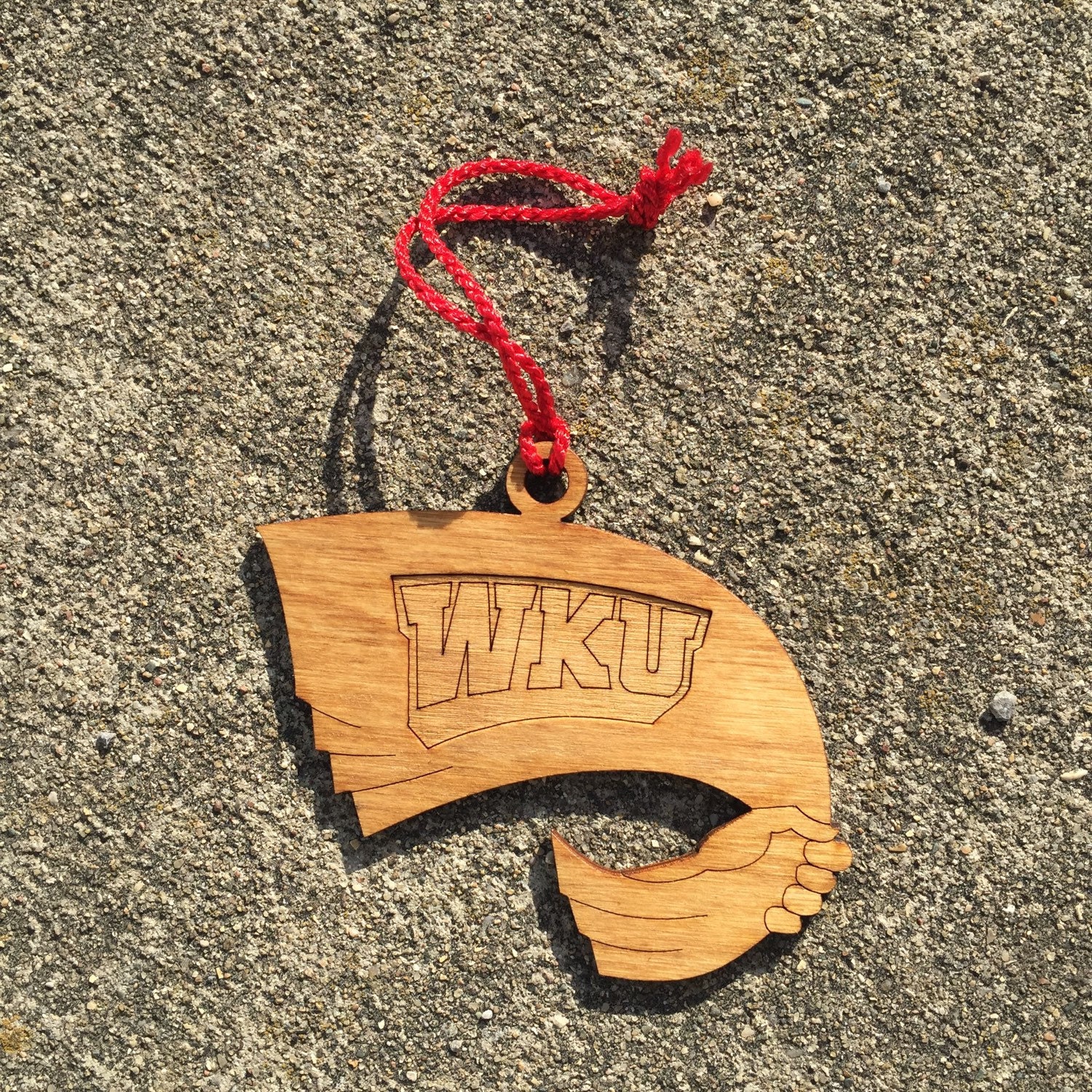 College WKU Game Towel Holiday Ornament Decor - Etsy