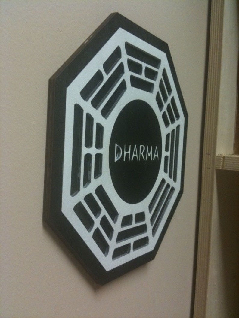 Lost Dharma Wall Art - Etsy