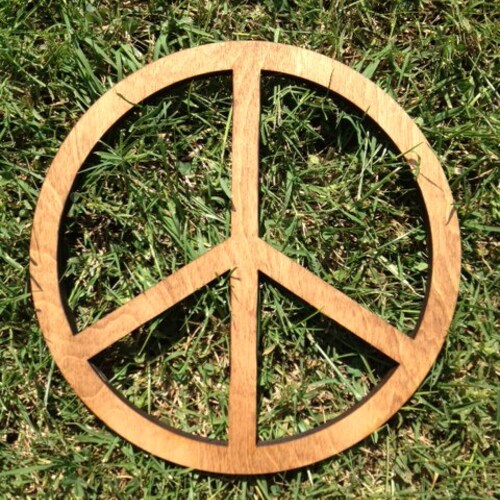 Peace Sign Wall Art - Etsy