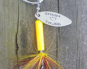 Fishing Lure Keychain | Etsy