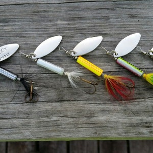 Fishing Lure Key Chain Personalized Customized and Hand - Etsy