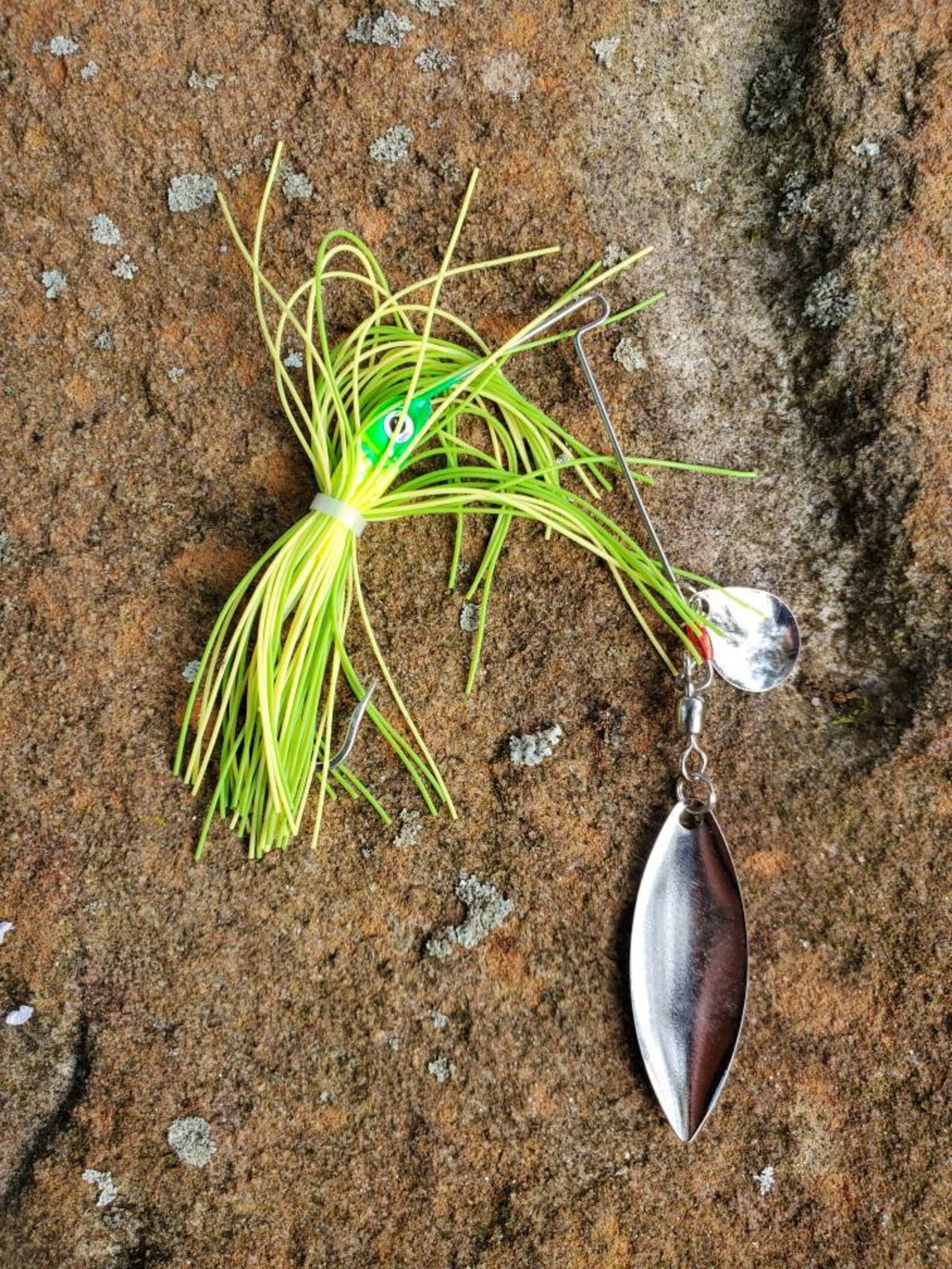 USABLE Fishing Lure Double Spoon Spinner Hand Stamped | Etsy