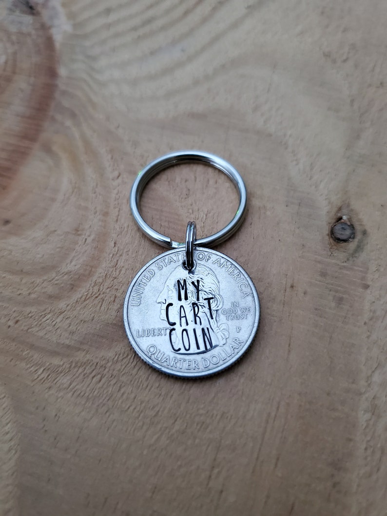 Personalized ALDI Shopping Cart Coin - Etsy
