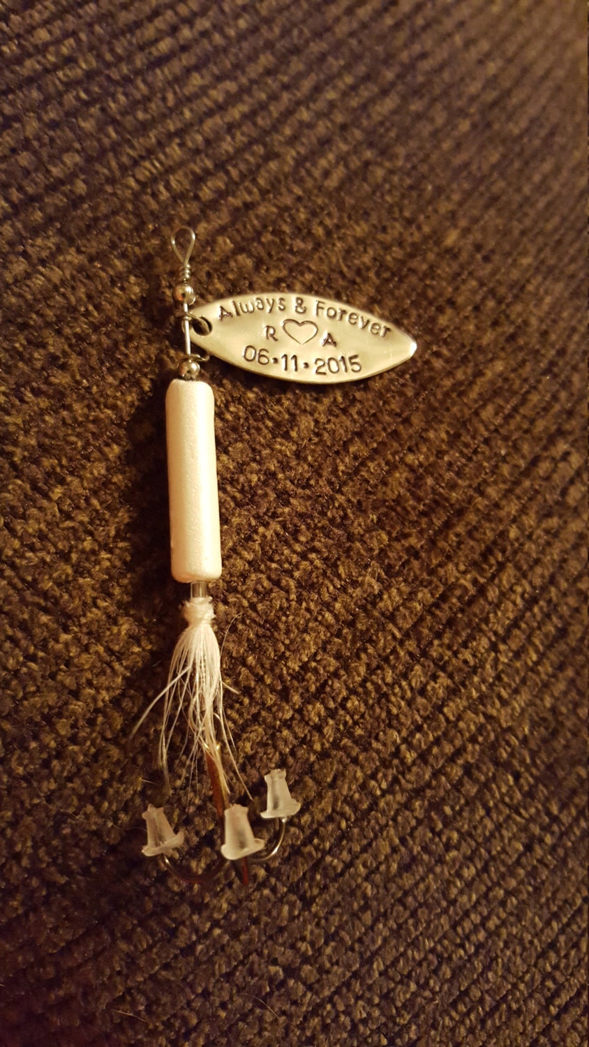 Fishing Lure Key Chain Personalized Customized and Hand - Etsy