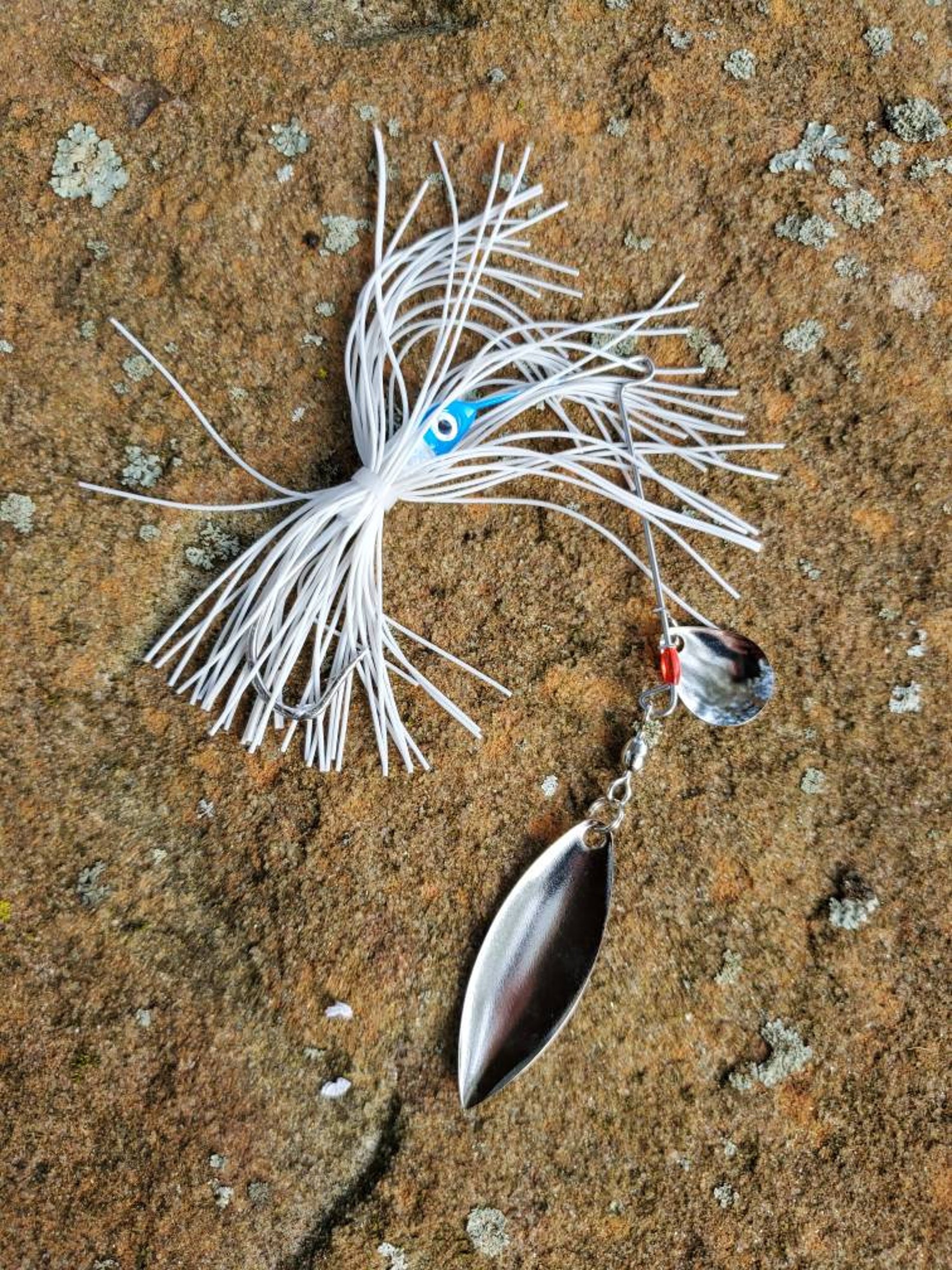USABLE Fishing Lure Double Spoon Spinner Hand Stamped - Etsy