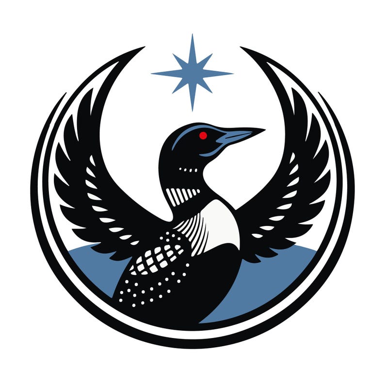 Minnesota Rebel Political SVG , Resist, MN State, Bird Loon Protest ...
