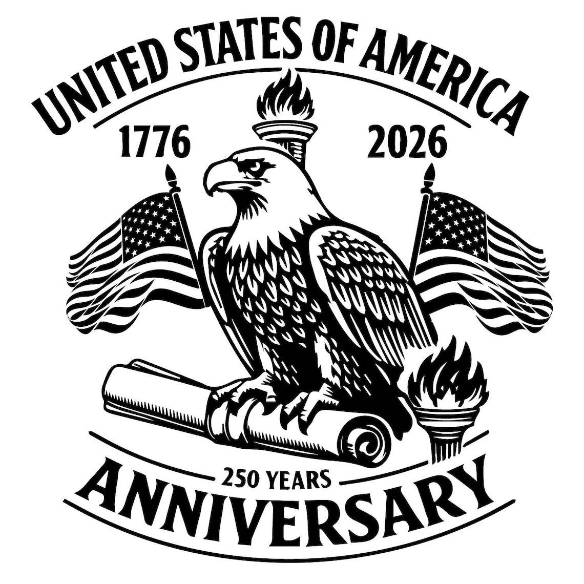 America 250 USA Anniversary Svg , USA 250th Anniversary SVG Bundle ...