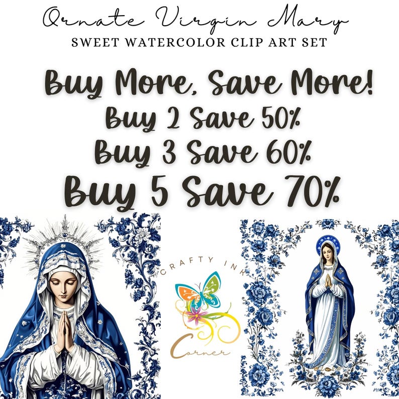 66 Virgin Mary Clip Art, Christmas Nativity Printable Images, Catholic ...