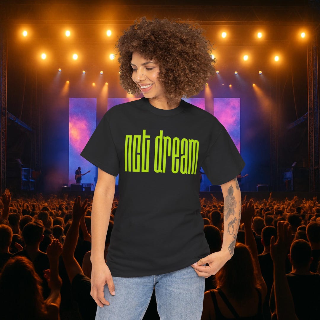 NCT DREAM Logo T-shirt | Nctzen Dreamies K-pop Fan Merch | Unisex ...
