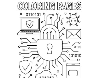 tech coloring sheets