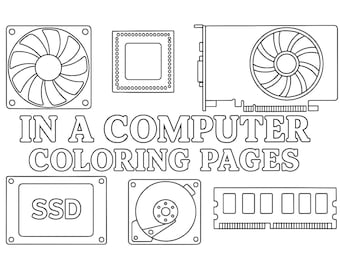 tech coloring book
