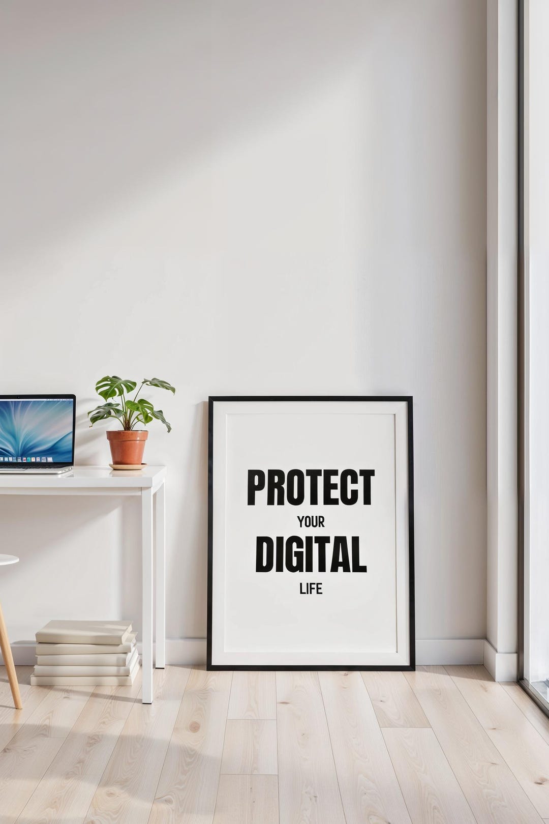 2026 Cybersecurity Awareness Poster | Protect Your Digital Life ...