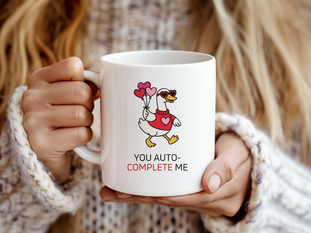 You Auto-complete Me Mug | Funny Programmer Valentine's Day Gift - Etsy