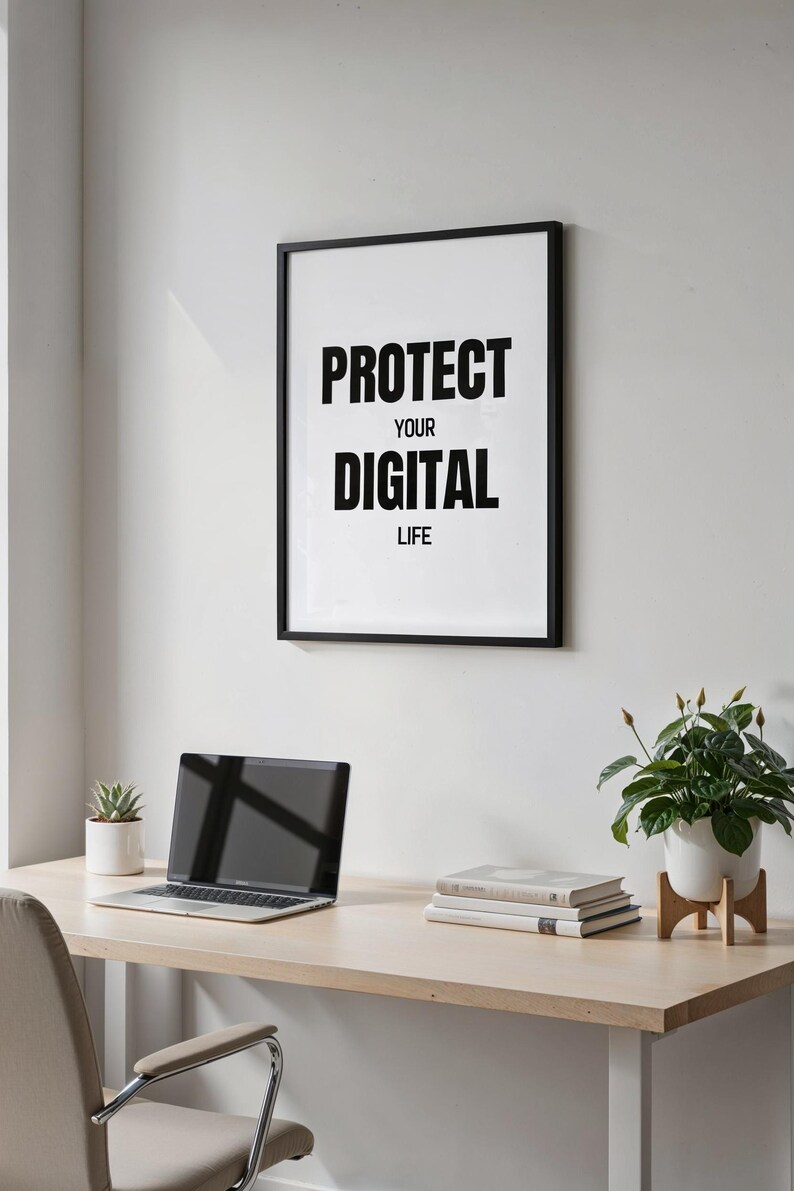 2026 Cybersecurity Awareness Poster | Protect Your Digital Life ...