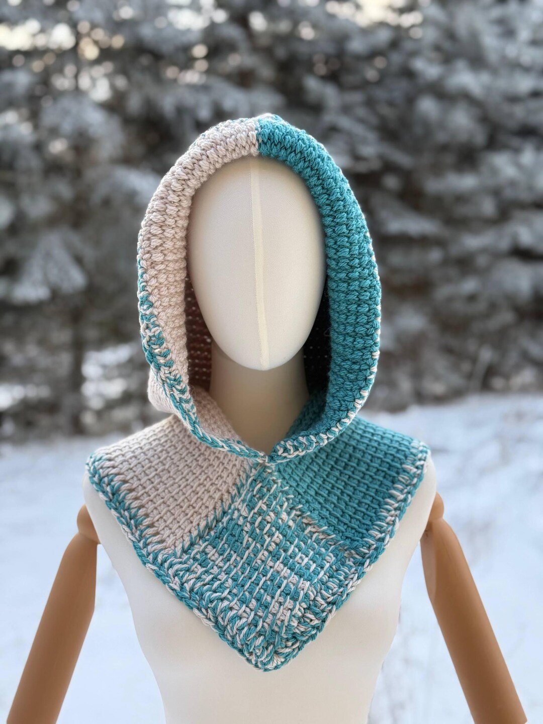 100% Wool Doublet Skjoldehamn Hood - Medieval Balaclava - Warm ...