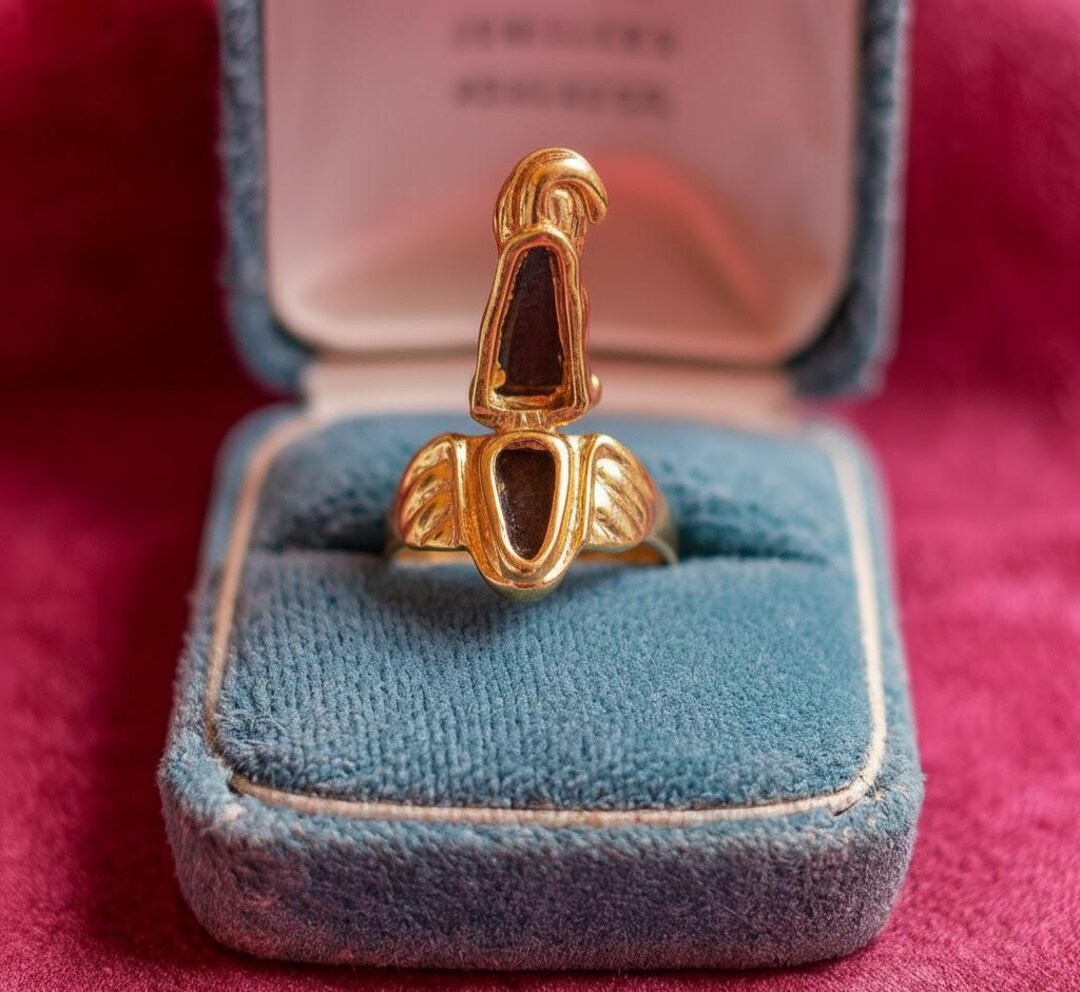 Gold Elephant Poison Ring – Secret Locket Ring, Animal Totem Jewelry ...