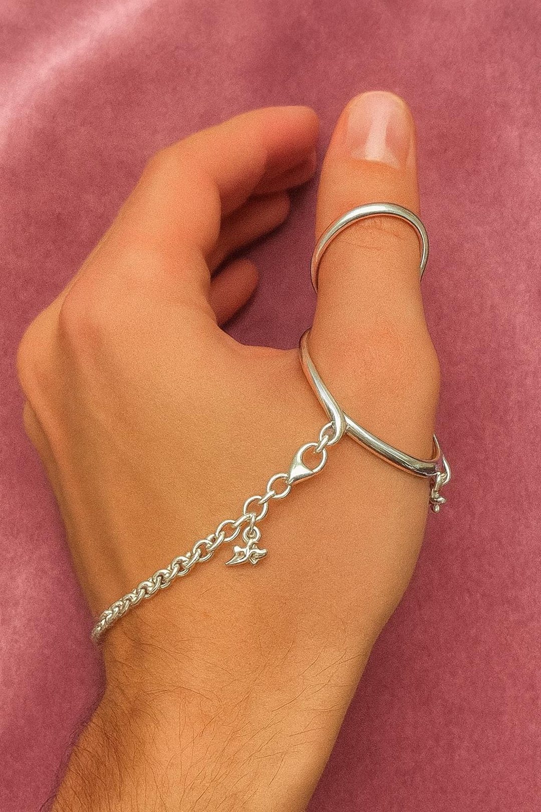 EDS Arthritis Thumb MCP Splint Silver Colour Splint Ring,mallet Finger ...