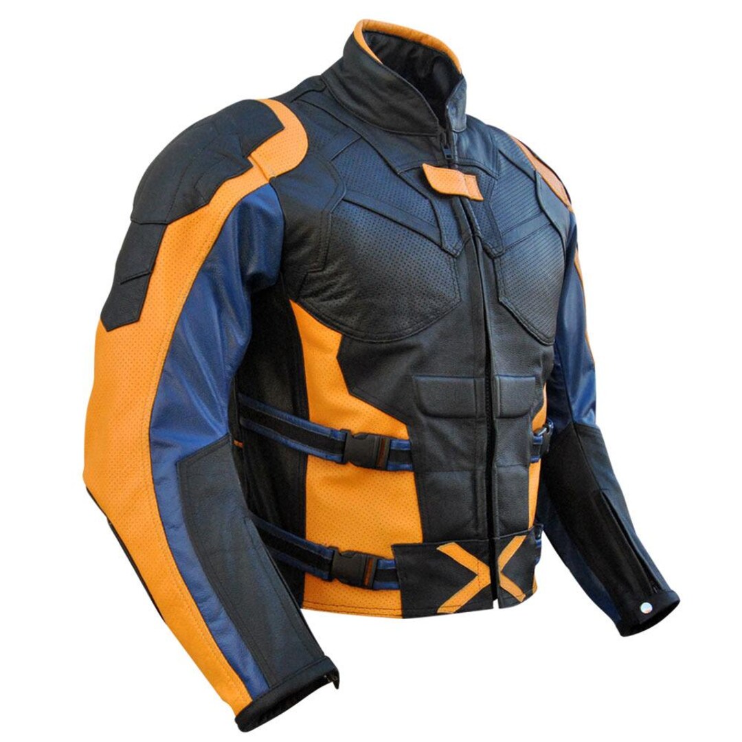 X-men Origins Wolverine Hugh Jackman Leather Jacket/ X-men 4 Wolverine ...