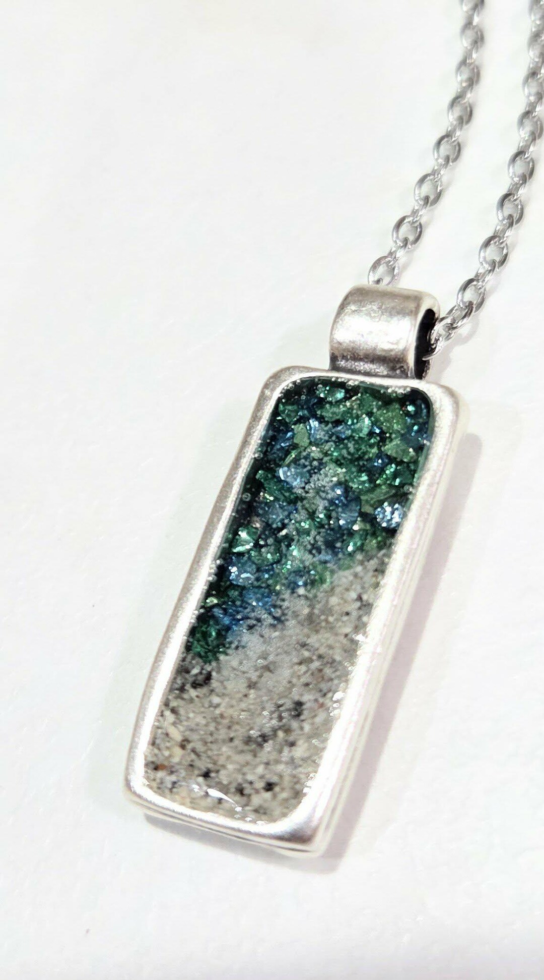 Yooperlite Jewelry Silver Pendant Necklace, Bangle, Earrings - Etsy