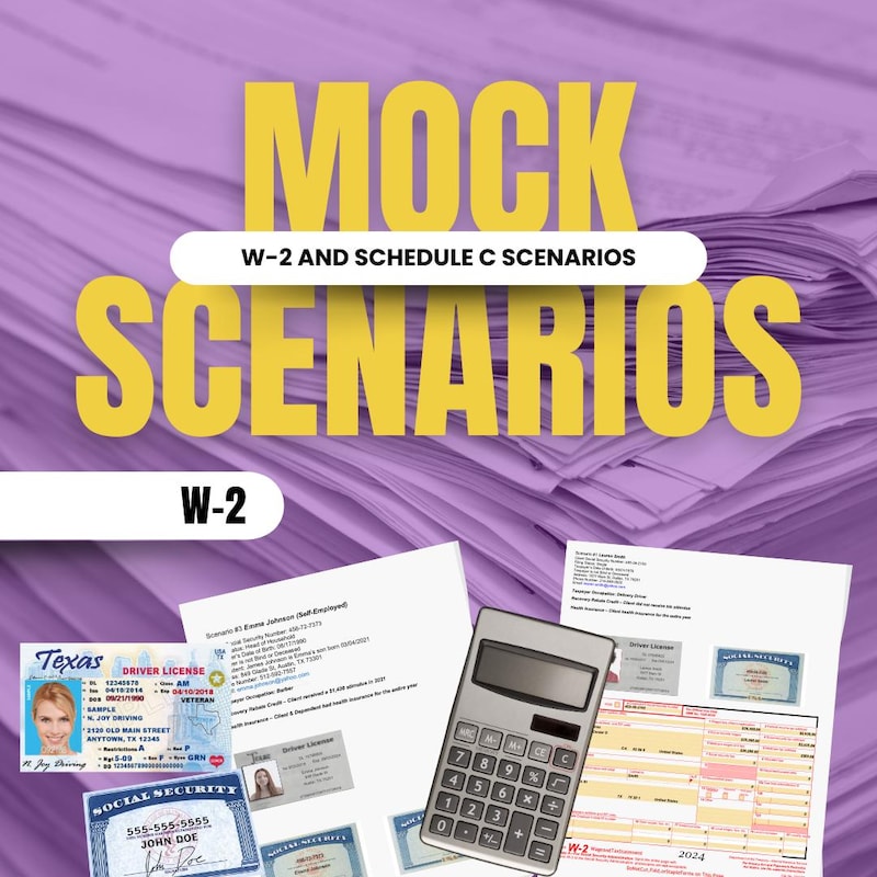 Tax Schedule Template - Etsy