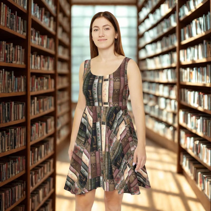 Library Dress - Etsy
