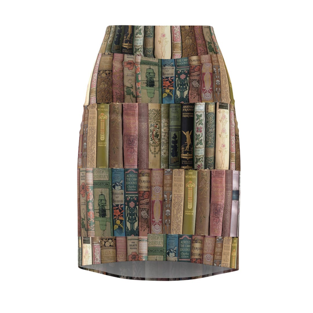 Classic Victorian Book Skirt / Dark Academia / Light Academia / Library ...
