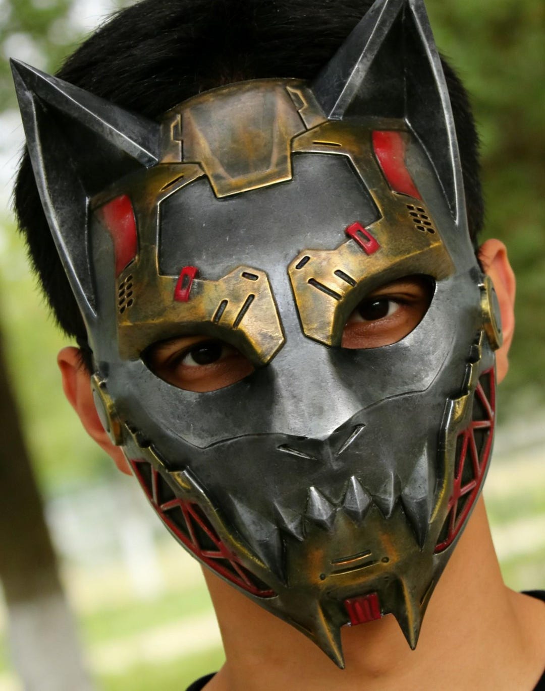Mechanical Wolf Mask | Mechanical Animal Resin Mask for Halloween ...