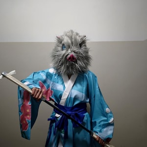Inosuke Cosplay for Kids - Etsy