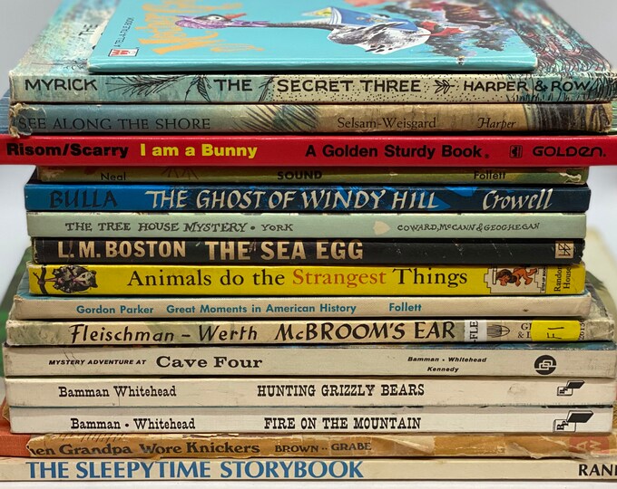 Children's Books 1960'sset of 16collectible | Etsy