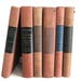 Modern Library Collection Muted Red Book Set,classic Literature,vintage ...