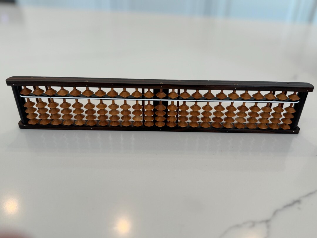 Vintage Japanese Abacus,math Counter,vintage Abacus,tomo Soroban ...