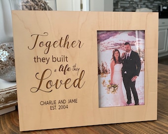 Engraved Photo Frame - Etsy