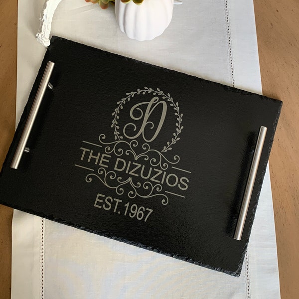 Slate Serving Tray - Etsy