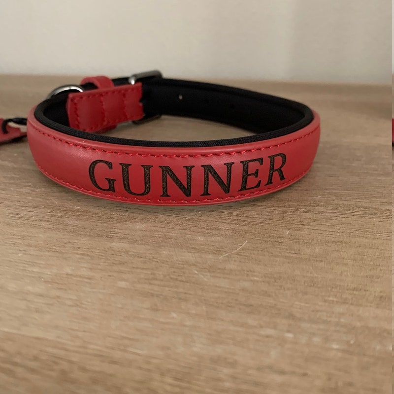 Red Collar - Etsy