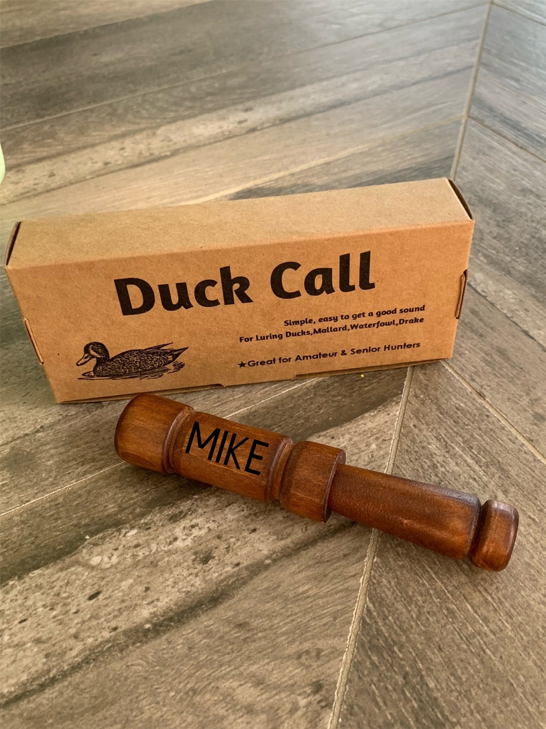Personalized Duck Call- Laser Engraved- Hunting Gift- Father’s Day Gift ...