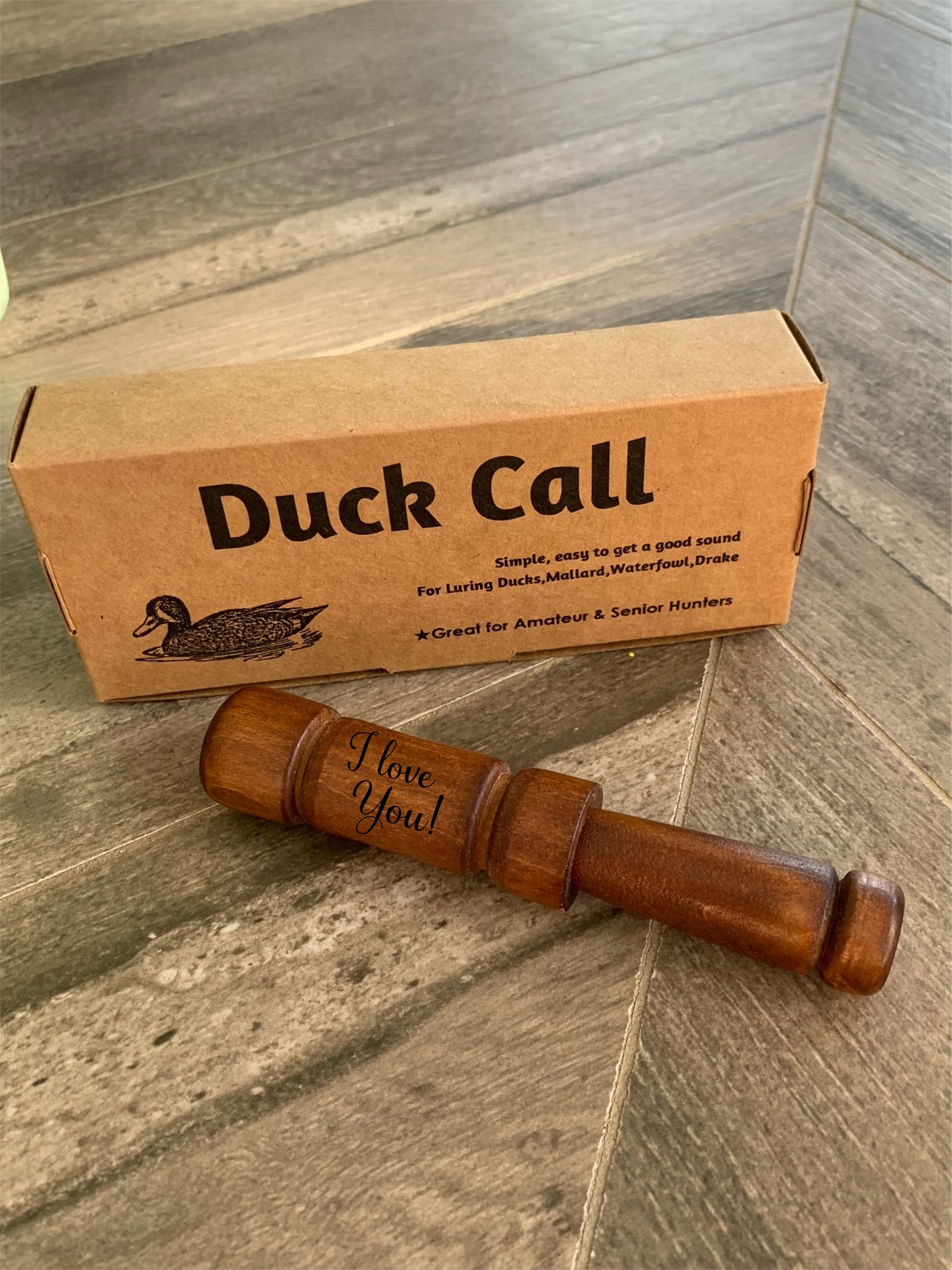 Personalized Duck Call Laser Engraved Hunting Gift Fathers - Etsy
