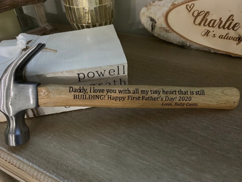 Engraved Hammer, Men’s Christmas Gift, Personalized Hammer, Monogram ...