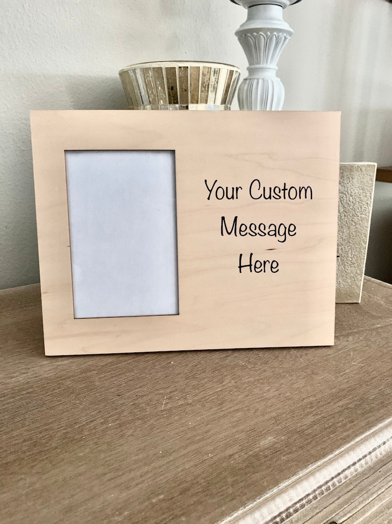 Personalized Picture Frame-custom Engraved Picture - Etsy