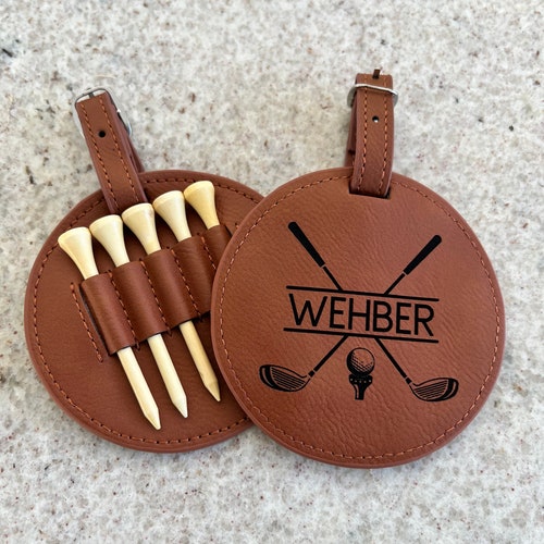 Golf Bag Tag Personalized Golf Gifts for Men or Woman - Etsy