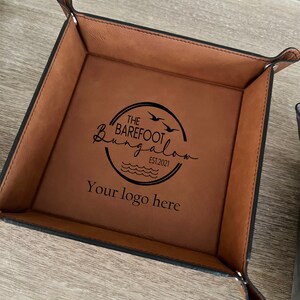 Valet Tray, Personalized Tray, Coin Tray, Bedside Tray, Father's Gift ...
