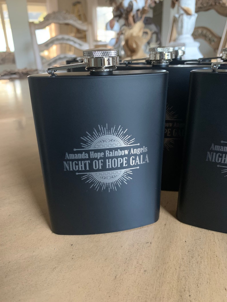 Personalized Flask,business Logo, Customer Gift, Custom Flask, Gifts ...