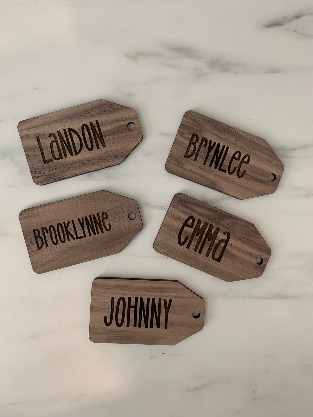 Name Tag, Custom Name Tag, Name Place Cards, Table Name Plates ...