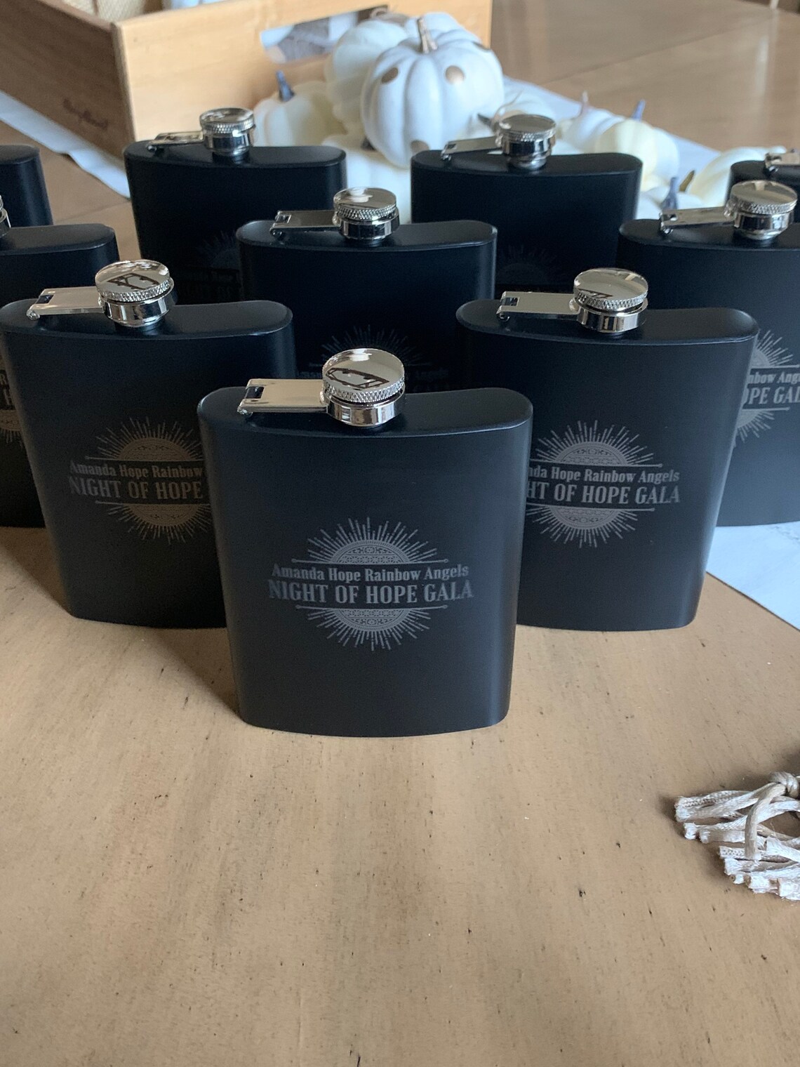 Personalized FlaskBusiness logo customer gift Custom Flask | Etsy