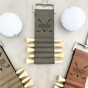 Golf Tee Tag - Personalized Golf Gifts for Men or Woman - Custom Golf ...