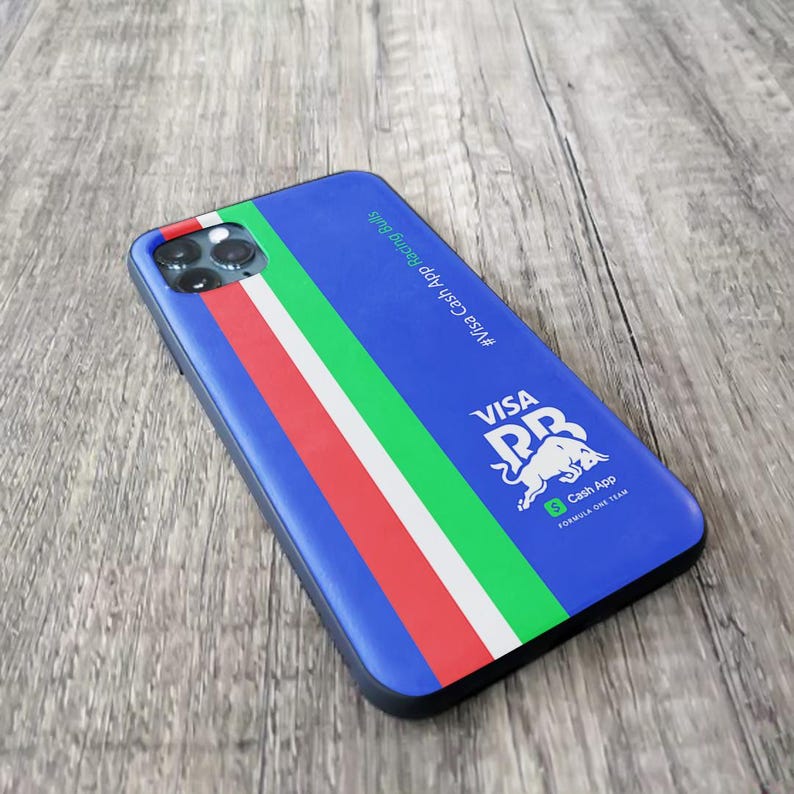 Formula 1 Team Livery Stripe Phone Case Custom for iPhone 16 15 14 13 ...